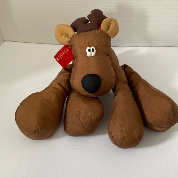 Hallmark | Toys | Vintage Hallmark Nylon Rodney Reindeer Plush With Tag ...